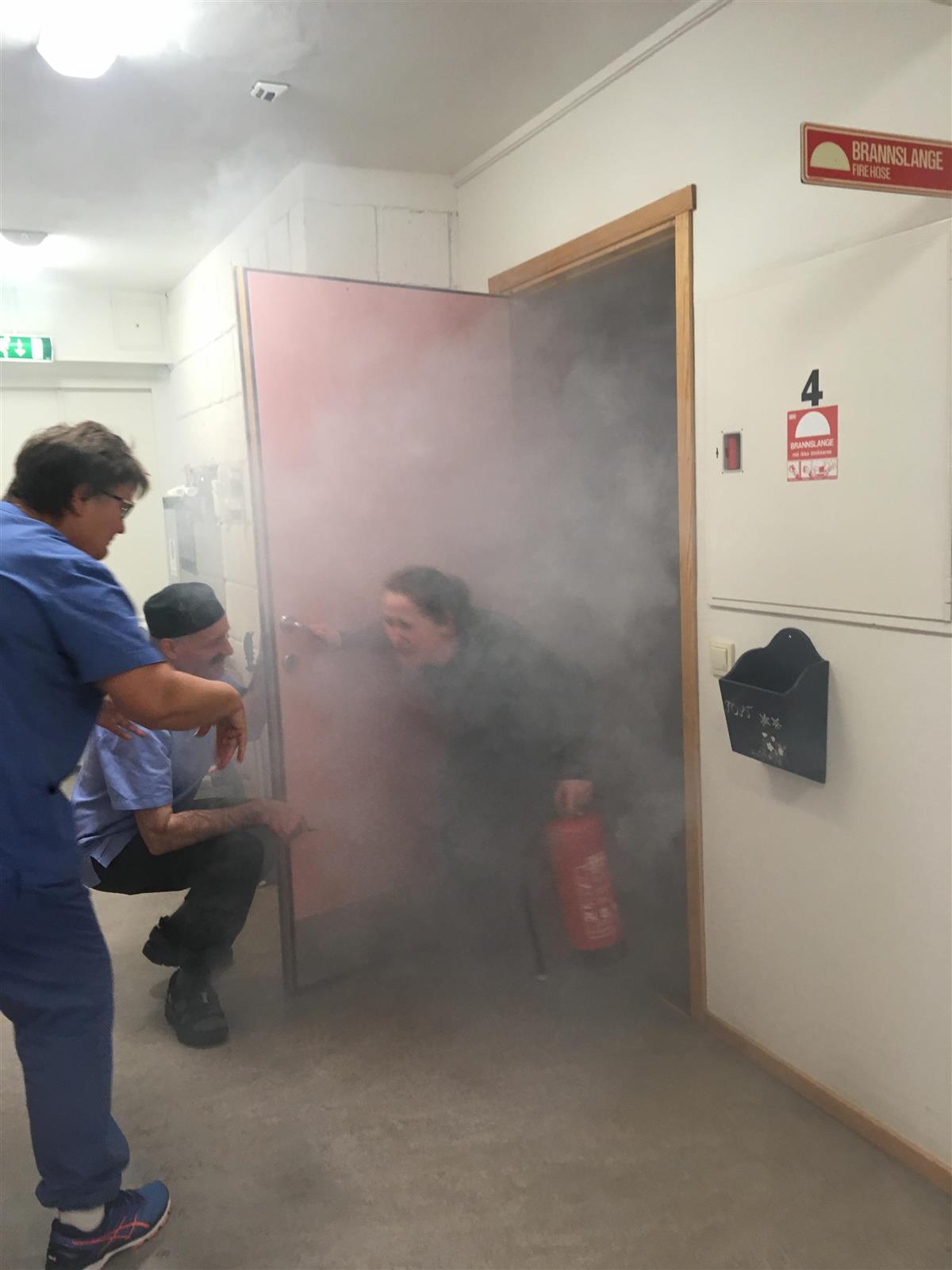 Brannøvelse på Ringebu Eldresenter - Ringebu kommune